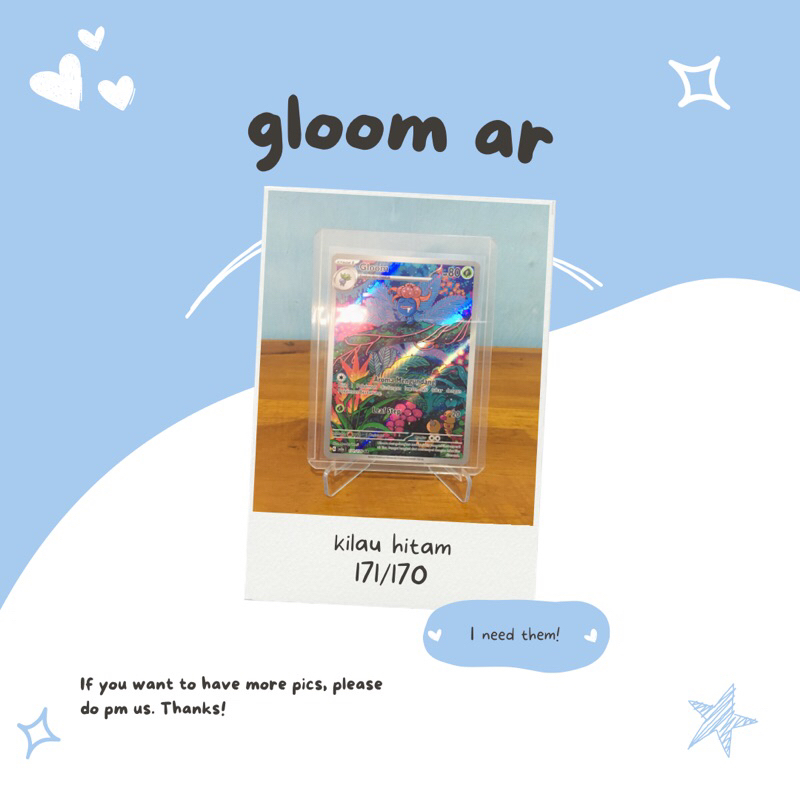 Jual Gloom AR SV3S 171/170 Pokemon TCG Indonesia | Shopee Indonesia