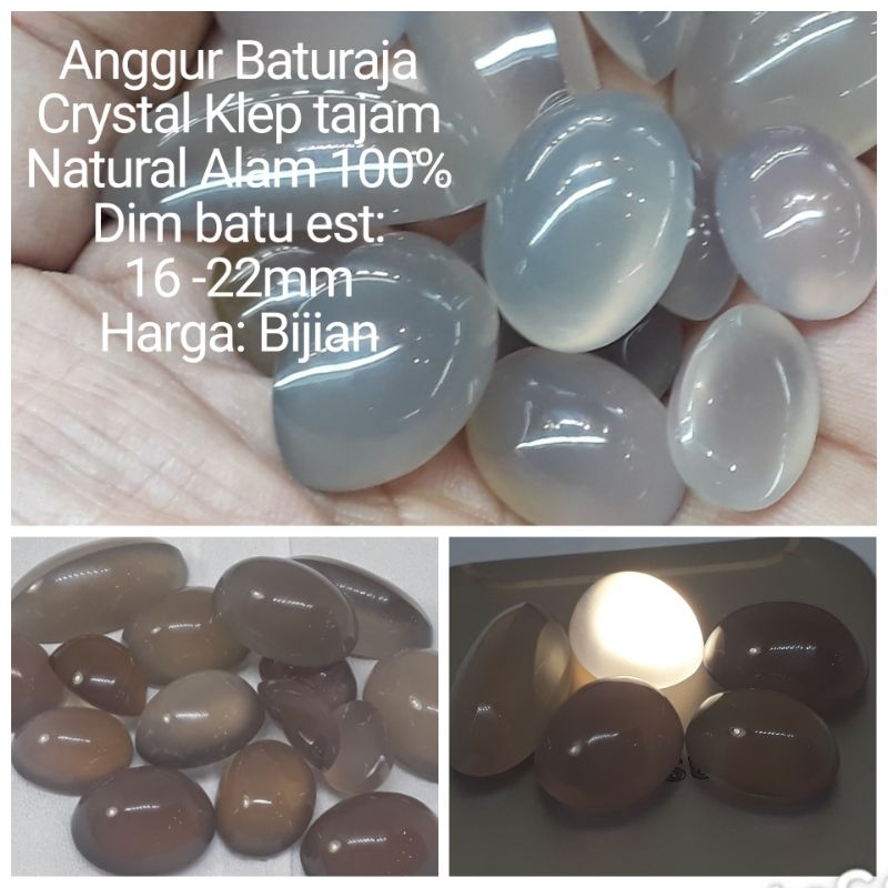 Jual BATU CINCIN ANGGUR BATURAJA SUPER GIWANG NATURAL ALAM 100% ...