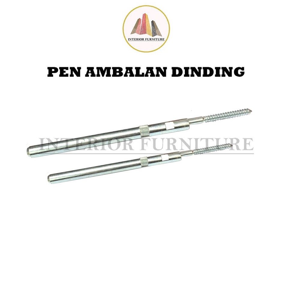 Jual Sangat Nyaman Pen Ambalan Dinding 12 mm dan 16 mm Bracket Ambalan ...
