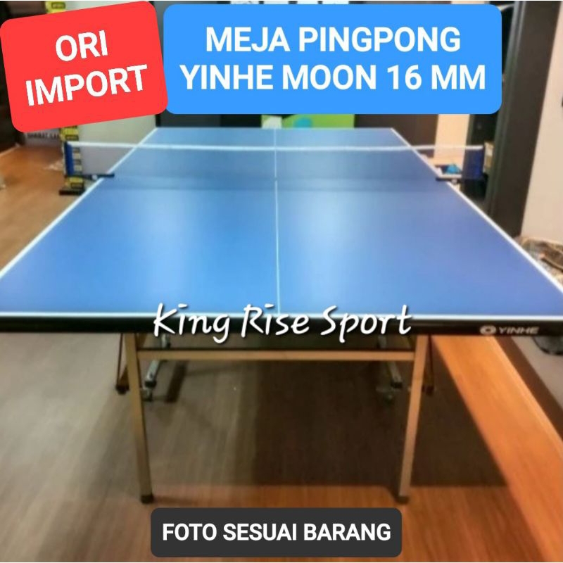 Jual Meja Ping Pong/ Tenis Meja YINHE Moon 16 MM - ORI IMPORT | Shopee Indonesia