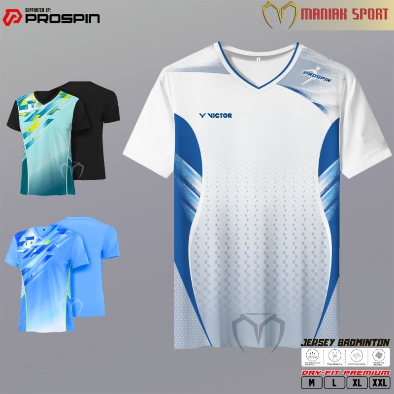 Jual KAOS BADMINTON BAJU BULUTANGKIS LAU RONAN JERSEY PREMIUM | Shopee ...