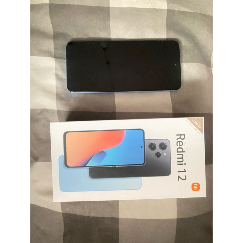 Jual JUAL CEPAT XIAOMI REDMI 12 Second Fullset Dusbox lengkap 8/256GB ...
