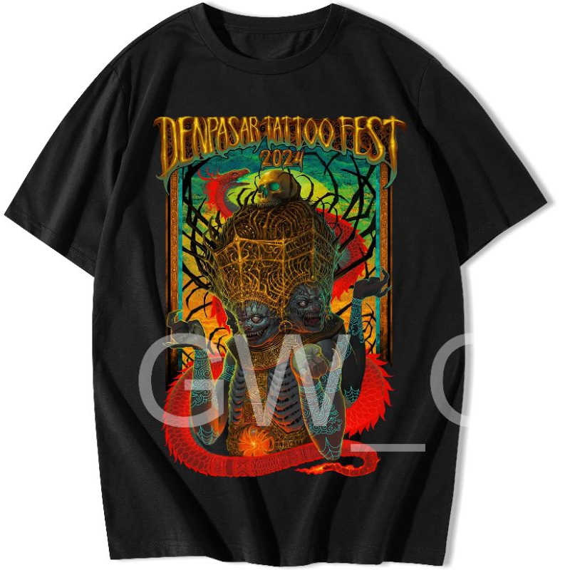 Jual Kaos Tshirt Denpasar Tattoo Fest 2024 / Bali Tattoo Expo ...