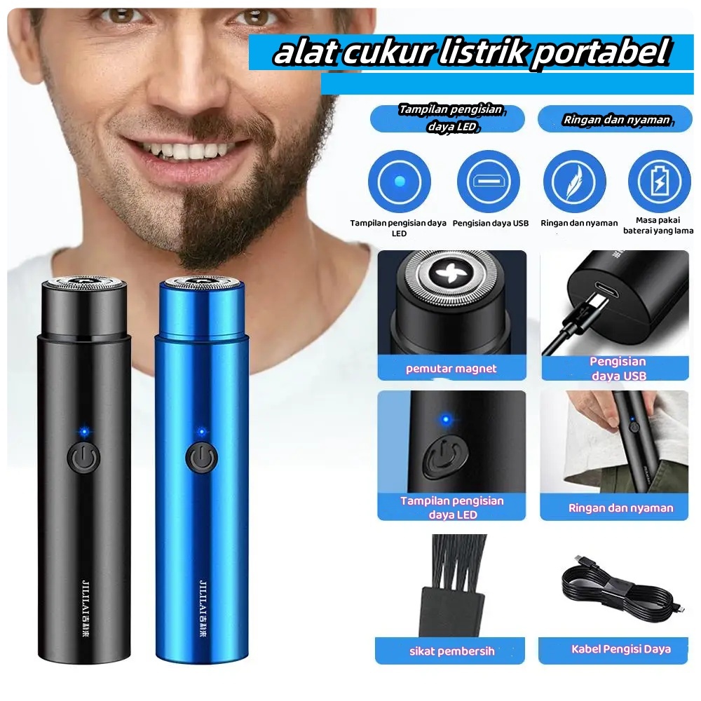 Jual [Stok siap dikirim dalam waktu 24 jam]Alat cukur elektrik portable ...