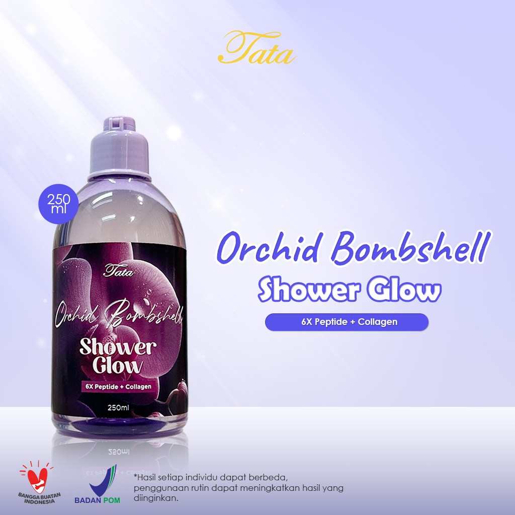 Jual Tata Shower Glow Orchid Bombshell 250ml/Sabun Mandi (TSG PURPLE 250ML) | Shopee Indonesia