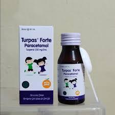 Jual TURPAS FORTE SIRUP, Menurunkan Demam Meringankan Sakit Kepala dan ...