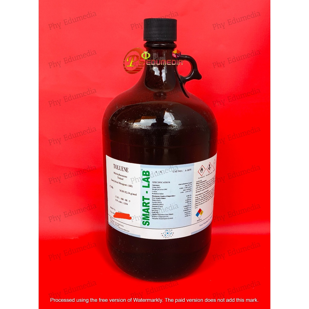 Jual Toluene / Toluena Pro Analysis Smartlab Per 250ml | Shopee Indonesia
