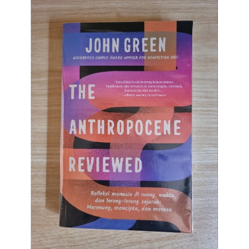 Jual Preloved Buku The Anthropocene Reviewed by John Green - Penerbit ...