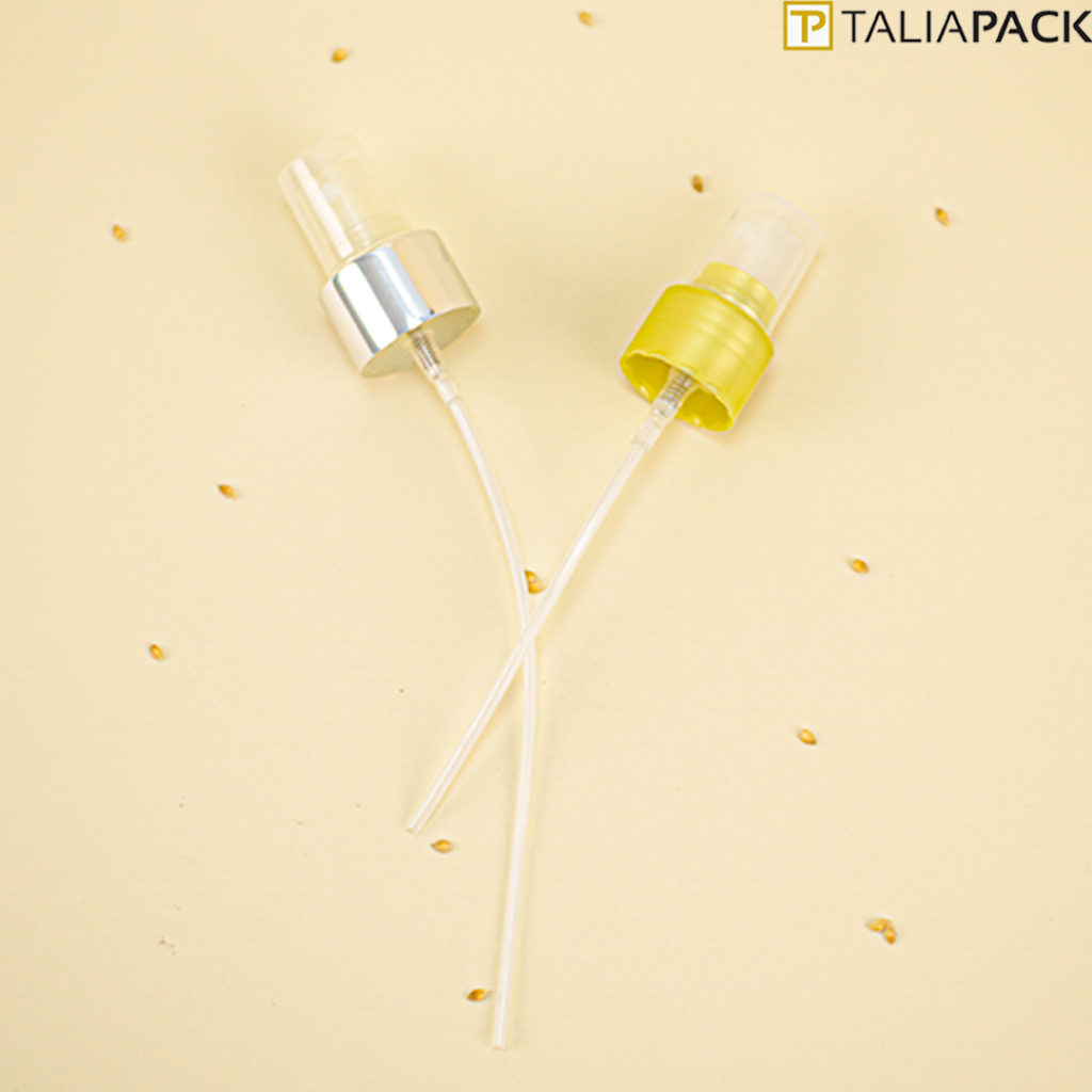 Jual (Min 100pcs) Spray Silver & Kuning 24 Halfcap (Atasnya Clear ...