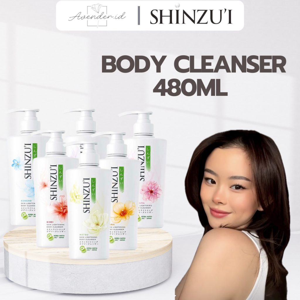 Jual (GET 1 GIFT) SHINZUI Body Cleanser 480ML, sabun mandi cair, sabun shinzui cair, sabun badan ...
