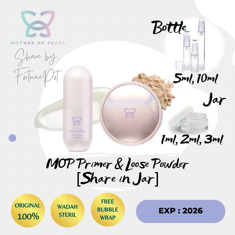 Jual [Share in Jar] Mother of Pearl by Tasya Farasya MOP beauty Primer ...