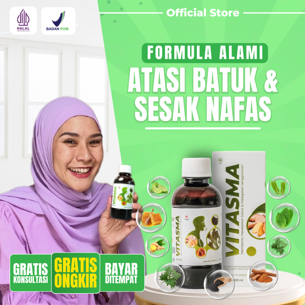 Jual Vitasma Original - VITASMA - Madu Asma Herbal Atasi Masalah Asma ...