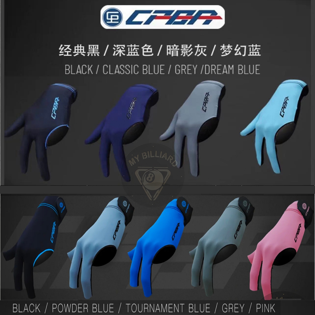 Jual CPBA Pro Gloves Open Finger & Full / Close Fingers Billiar ...