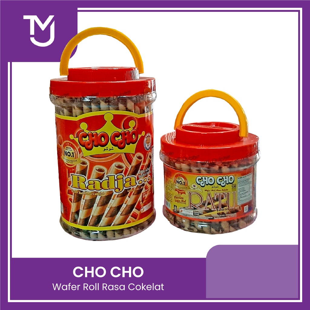 Jual cho cho wafer roll rasa cokelat Radja 670gr Ratu 320gr | Shopee ...