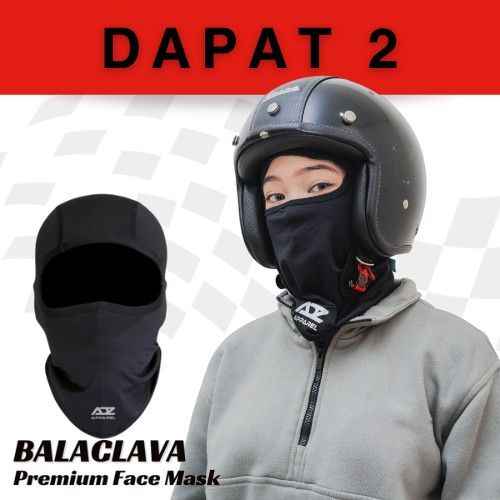 Jual ADZ AUTO DAZZLING Balaclava Motor Masker Buff Full Face Original ...