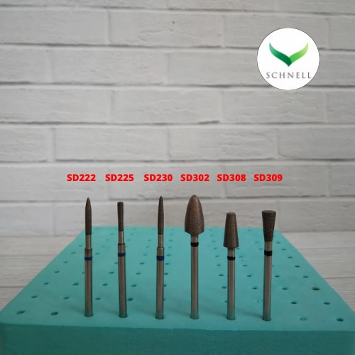 Jual Sintered Diamond Bur/bor dental polish gigi/poles gigi palsu ...