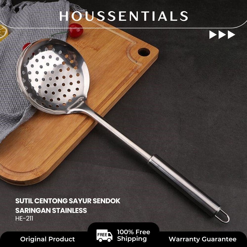 Jual Centong Sayur Stainless Sendok Sup Saringan Sendok Kuah Sayur Irus ...