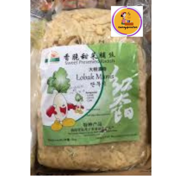 Jual Lobak Manis - Sweet Preserved Radish 100gr Repacking | Shopee ...