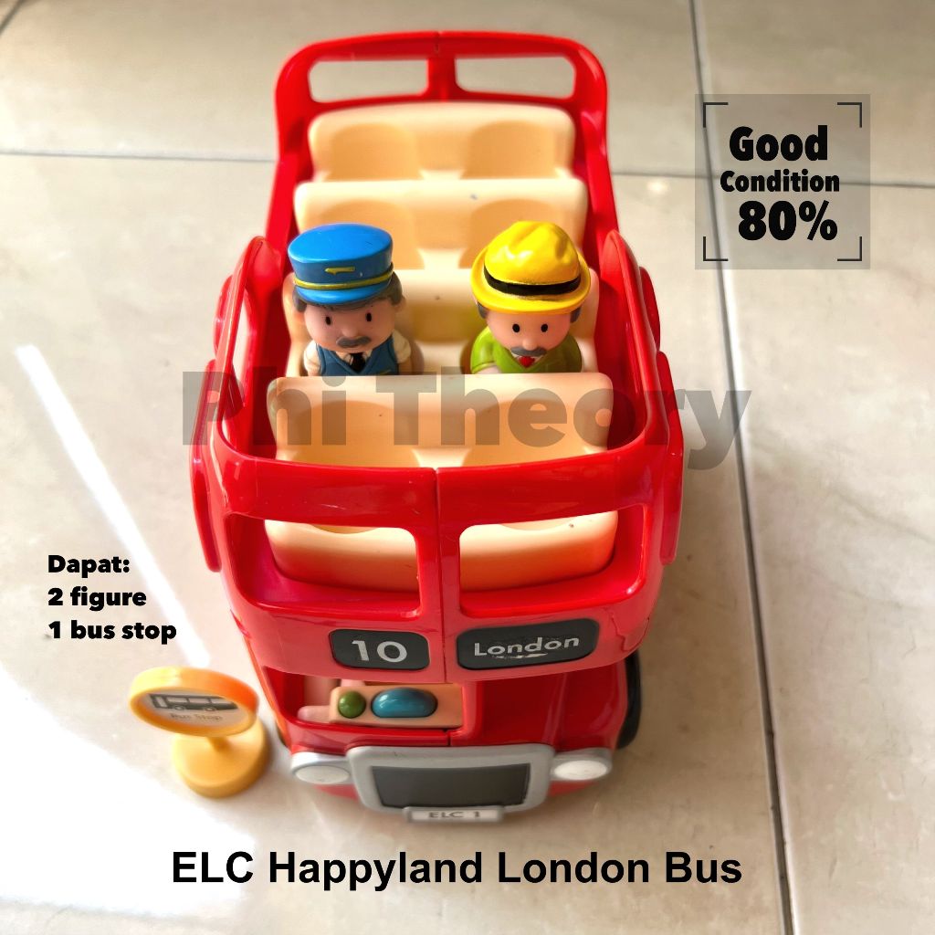 Jual ELC Happyland London Bus Set (Second) | Shopee Indonesia