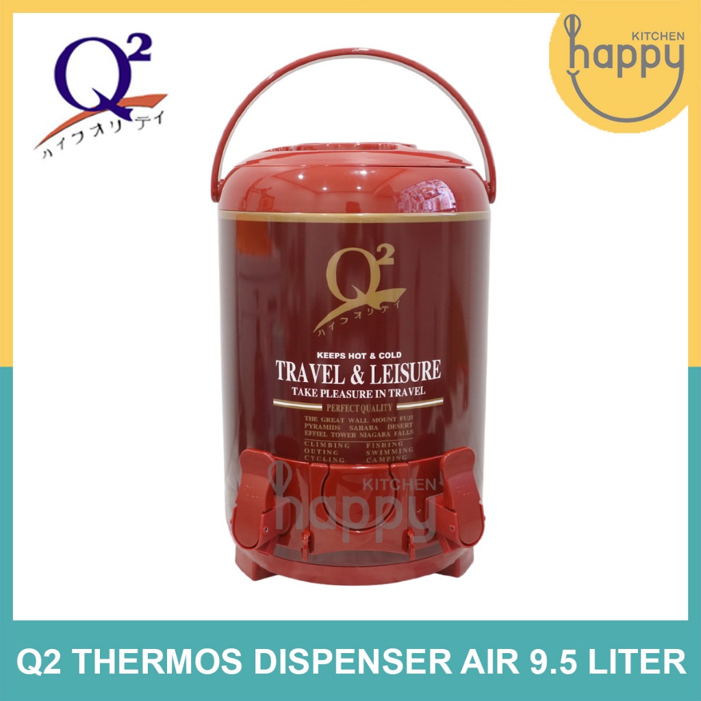 Jual Q2 Termos Air Jumbo 9.5 Liter Dispenser Minuman Serbaguna Water ...