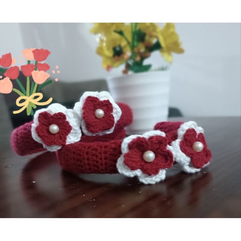 Jual Bando Rajut Anak (Merah Putih) | Shopee Indonesia