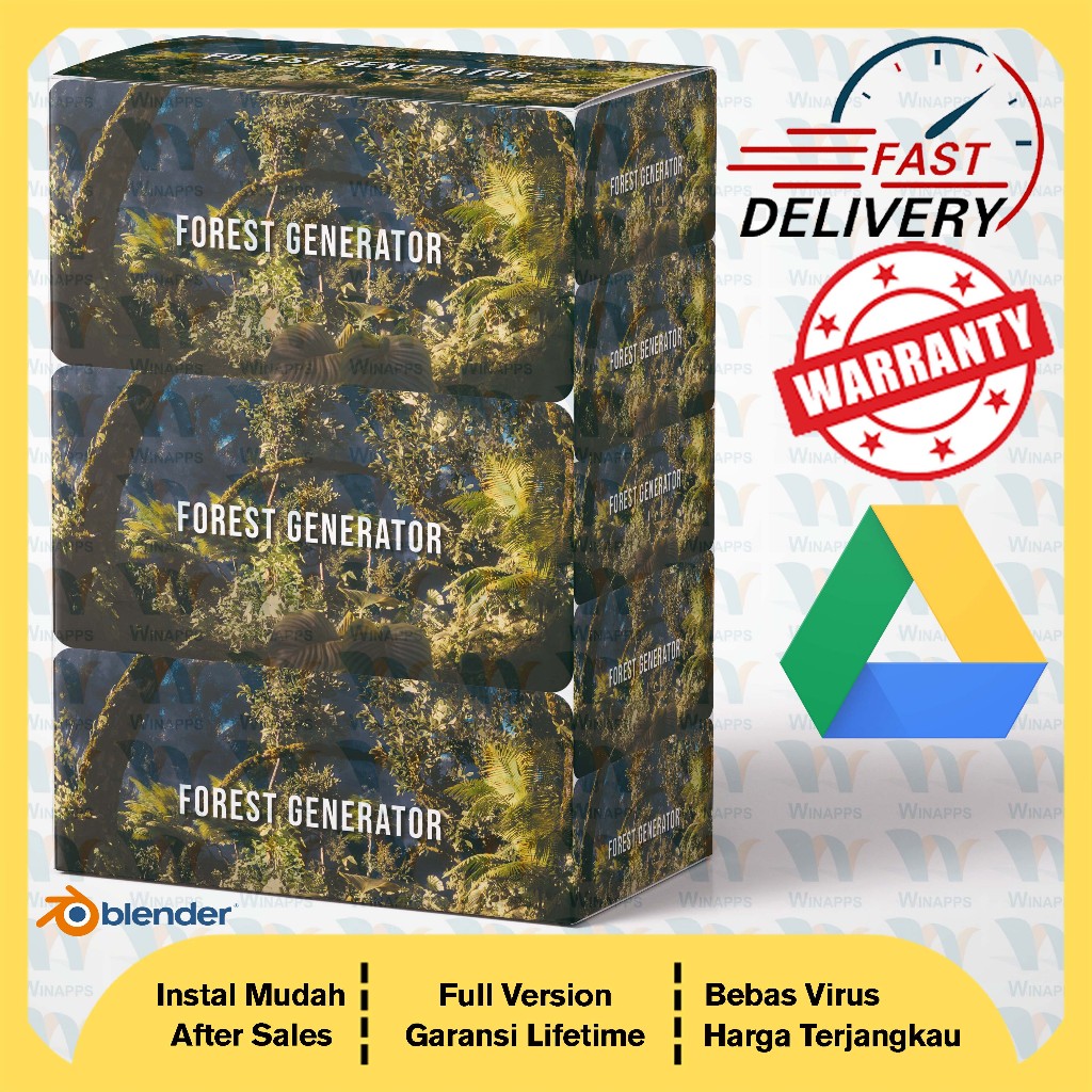 Jual Forest Generator for Blender 3D | Shopee Indonesia
