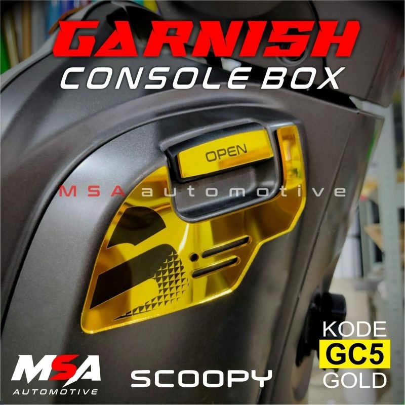 Jual Garnish Console Box Scoopy | Shopee Indonesia