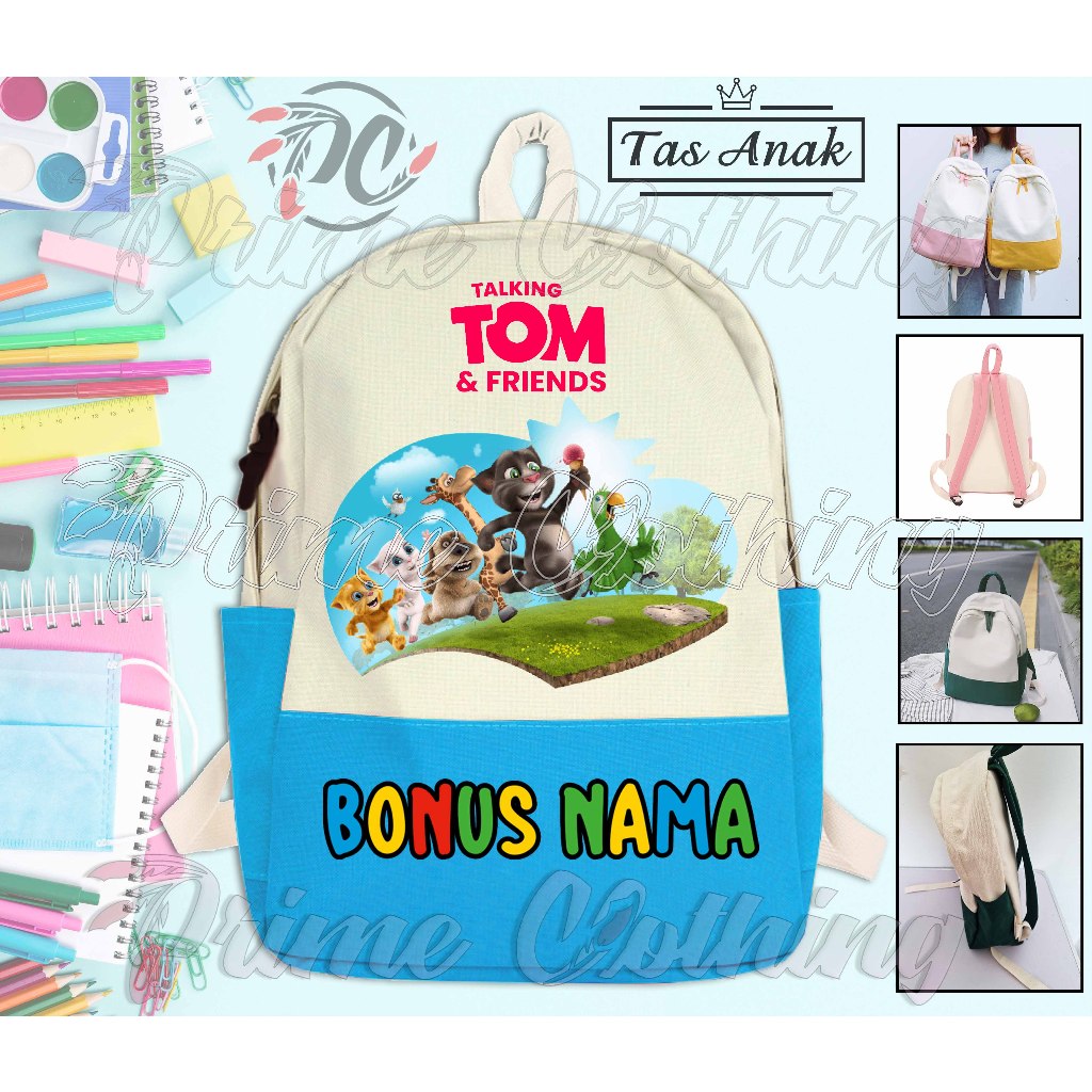 Jual Tas Anak Tas Ransel Anak Tas Sekolah Anak Laki-laki/Perempuan Logo ...