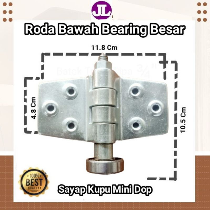 Jual Engsel Bawah Bearing Besar Sayap Kupu Mini Dop Engsel Bawah Laher ...