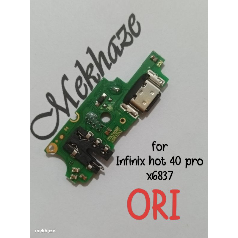 Jual CONNECTOR CHARGER INFINIX HOT 40 PRO X6837 ORI PAPAN KONEKTOR CAS PCB BOARD INFINIX HOT ...