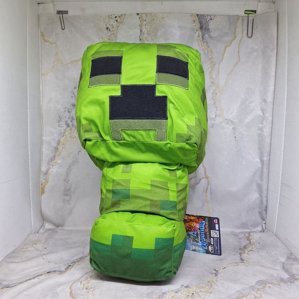 Jual Minecraft Creeper Plush Doll 38 cm Boneka Legends Furyu Mine Craft ...