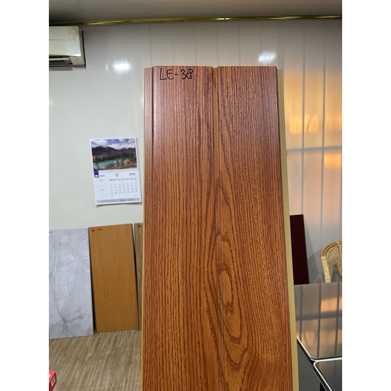 Jual Plafon pvc laminate coklat kayu jati | Shopee Indonesia
