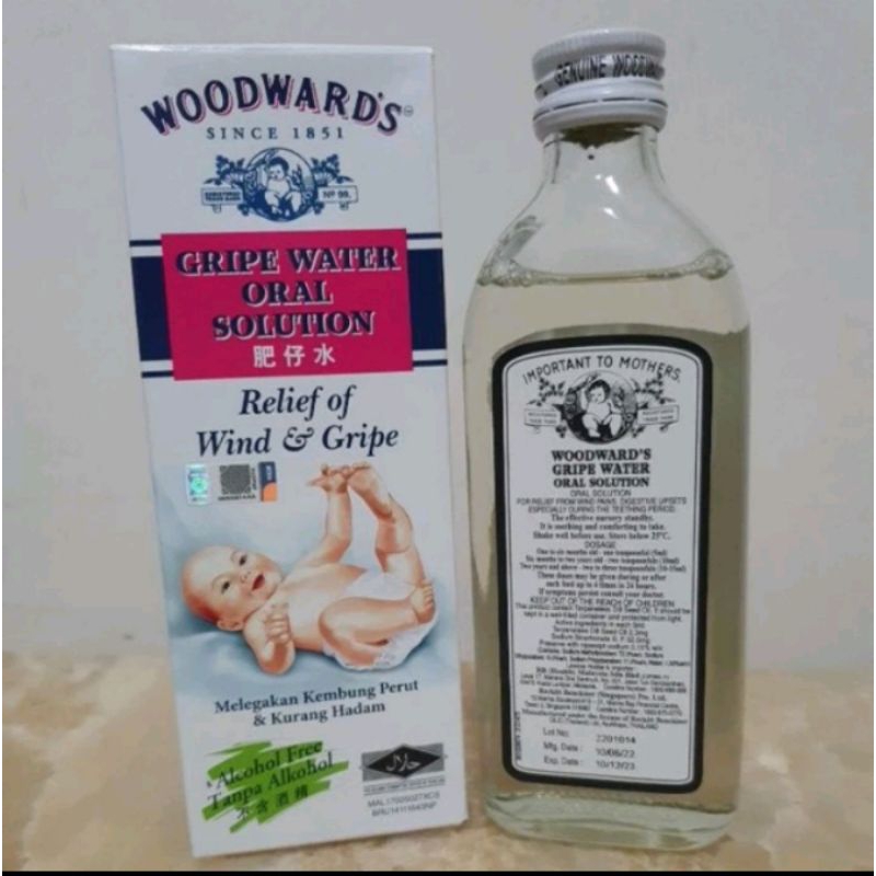 Jual Gripe Water ORIGINAL & EXPIRED JAUH 2025 Woodwards Oral Solution ...