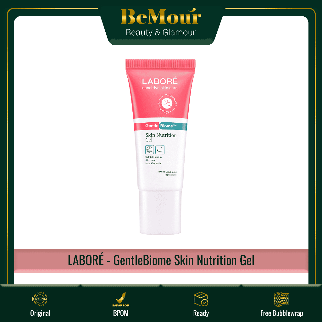 Jual LABORE - GENTLEBIOME SKIN NUTRITION GEL ( 50 ml ) - Gel Pelembab ...
