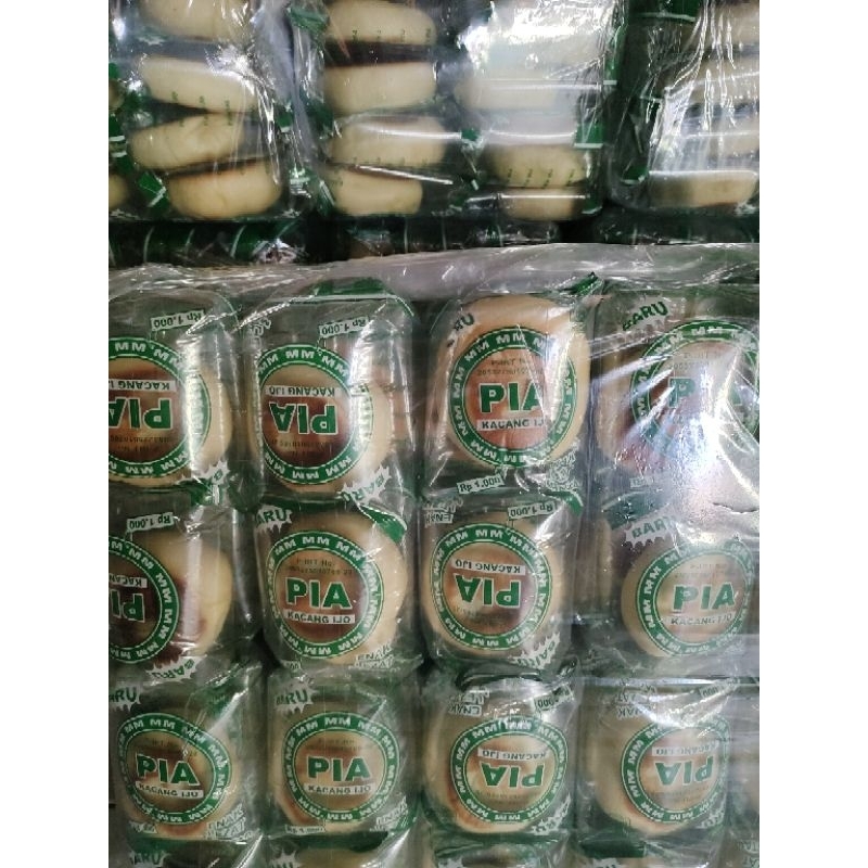 Jual ROTI PIA MM BASAH KACANG IJO ASLI JOGJA / BAKPIA PATHUK MM ...