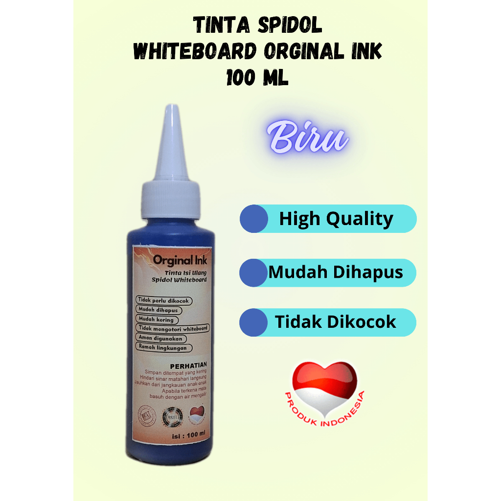 Jual Tinta Spidol Whiteboard Orginal Ink Tinta Isi Ulang Spidol Orginal ...