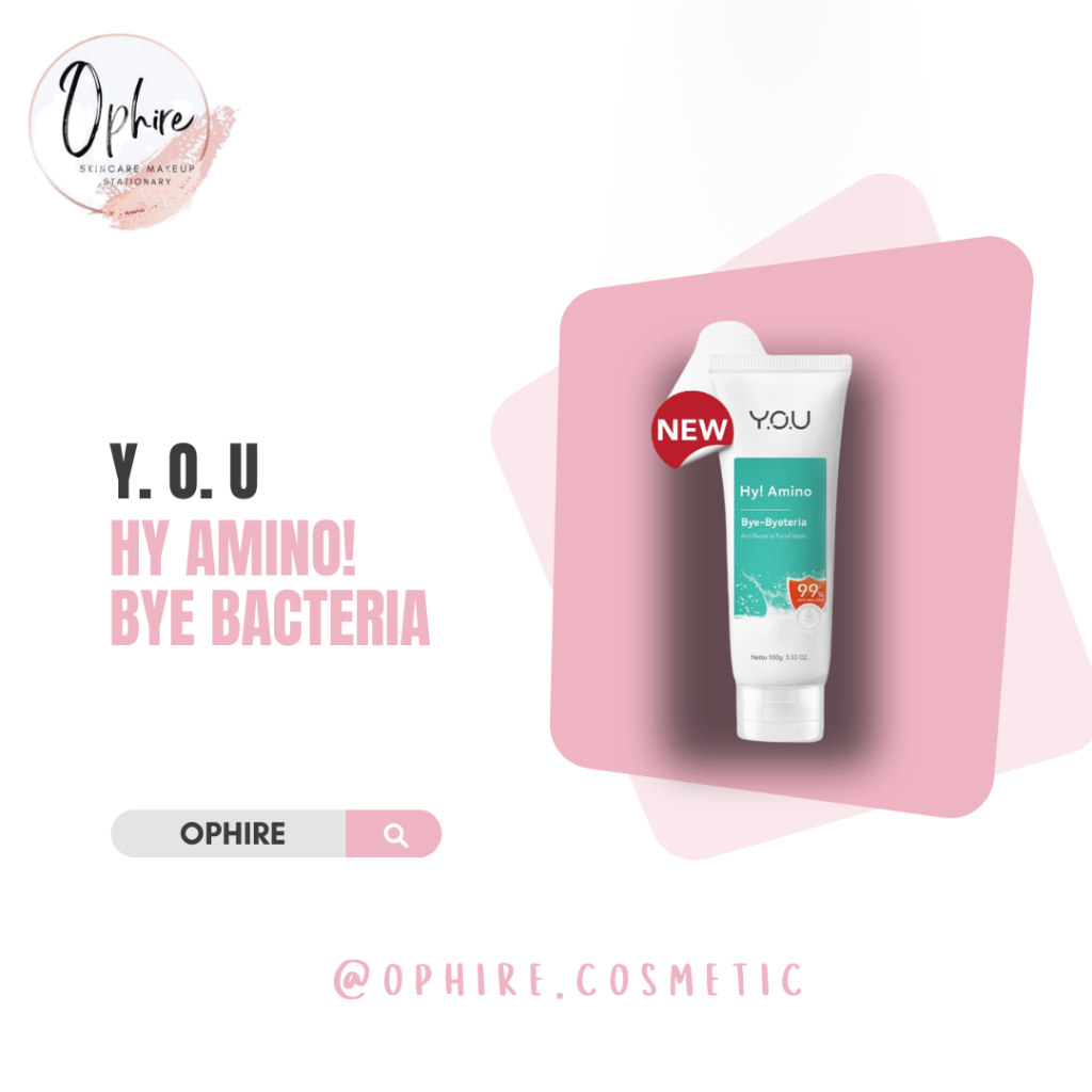 Jual HOT ITEMS Hy! Amino Bye-Byeteria Anti Bacterial Facial Wash 100gr ...