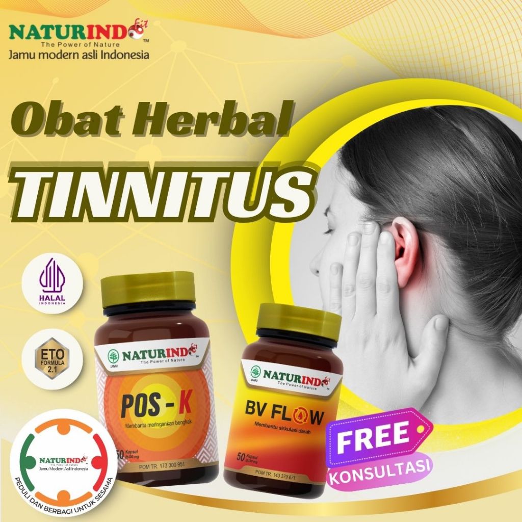 Jual Obat Tinnitus Telinga Gangguan Syaraf Telinga Berdengung ...