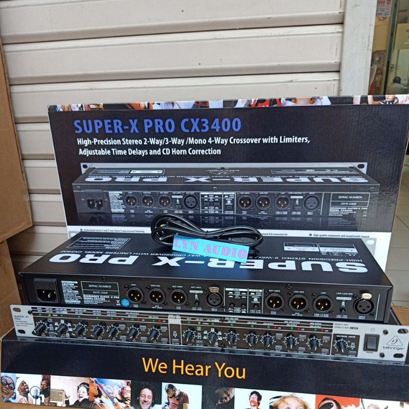 Jual CROSSOVER CX3400 SUPER X PRO CROSSOVER 3 WAY | Shopee Indonesia