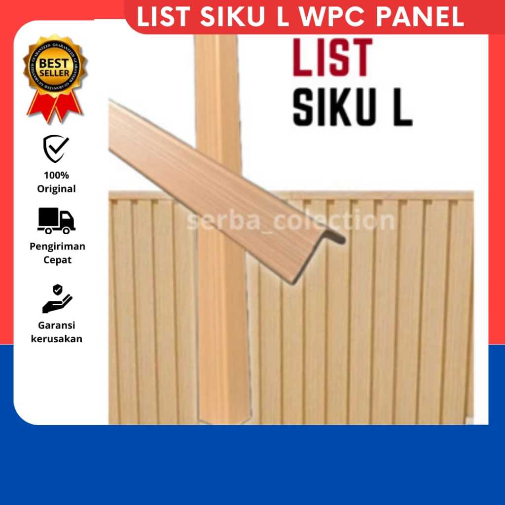 Jual Plint L | Siku L untuk List WPC Panel | Shopee Indonesia