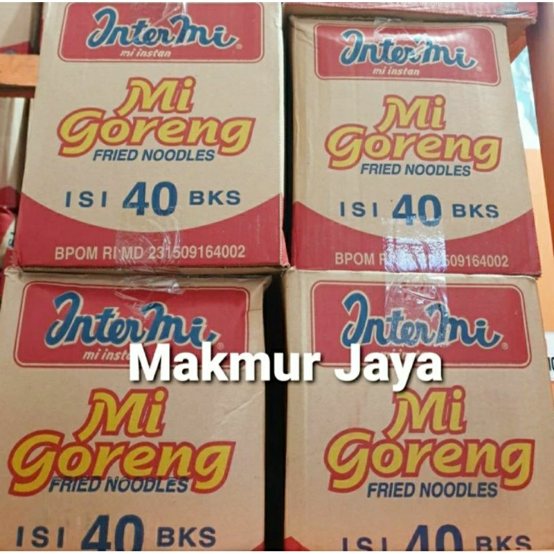 Jual INTERMI / INTERMIE GORENG (1 Dus isi 40 Bungkus) By Indofood ...