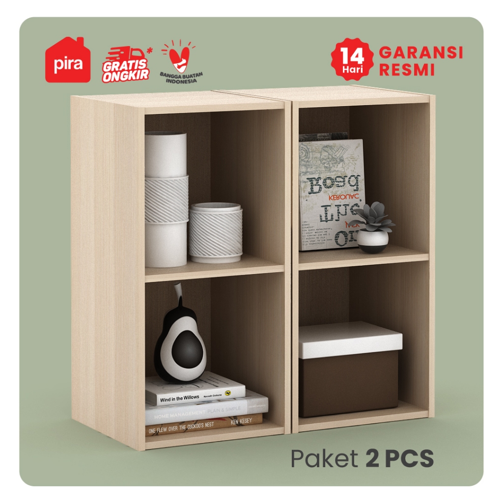 Jual Pira Metropolis - Hako SU 2X1 Rak 2 Susun / Rak Susun Serbaguna ...