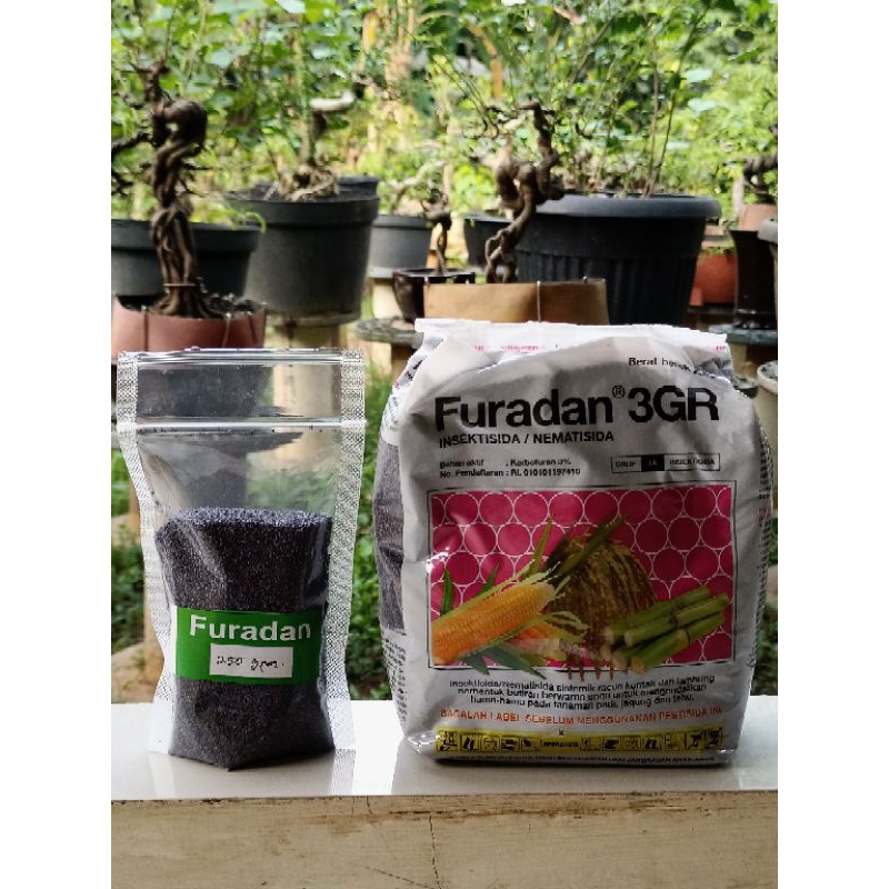 Jual FURADAN 3GR BERAT 250GR INSEKTISIDA MEMATISIDA PENGENDALI HAMA ...