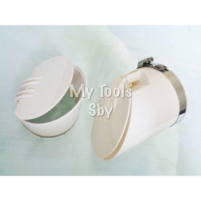 Jual Klep Tabok Putih PVC Penutup Pipa Paralon SOLIGEN Backflow Valve ...