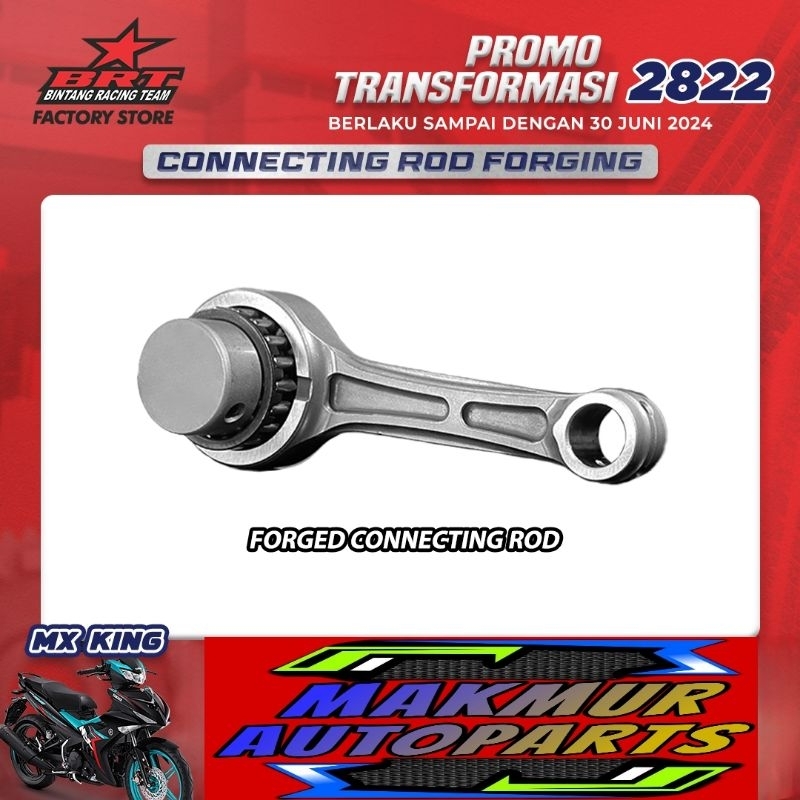 Jual Connecting rod conrod stang seher forged stang piston BRT MX King / R15 / NVL / NVA ...