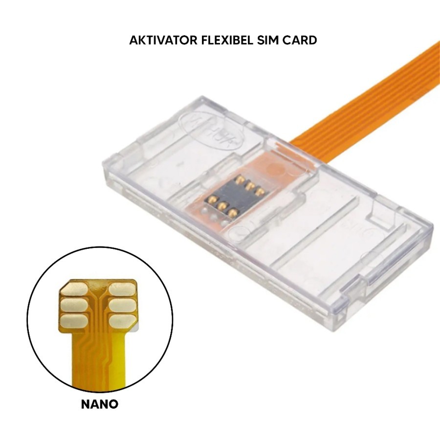 Jual FG AKTIVATOR FLEXIBEL NANO SIMCARD ACTIVATOR WIHUA SIM CARD KARTU ...