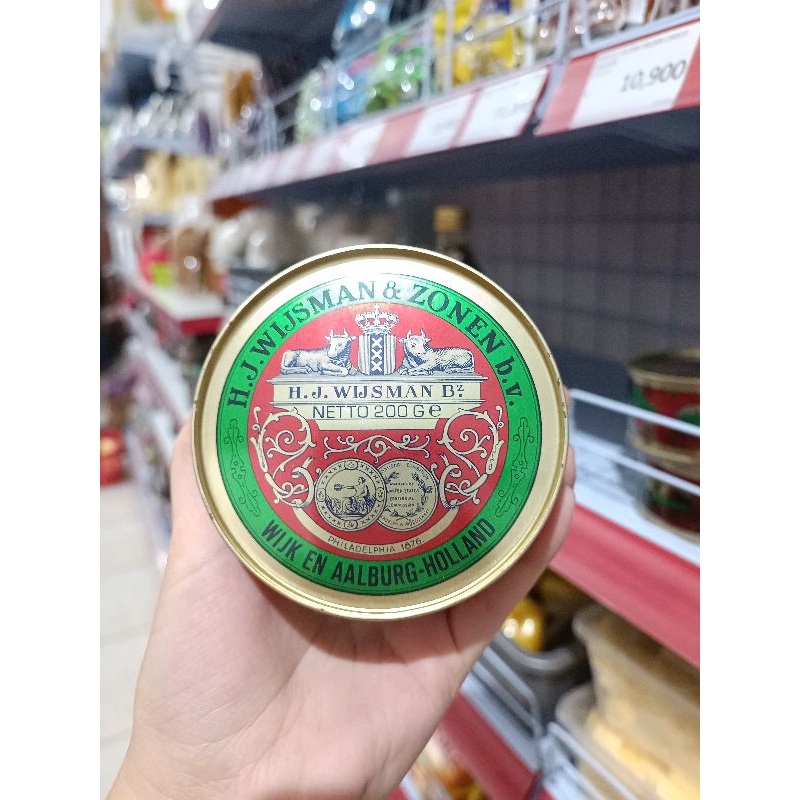 Jual [ 200 GRAM ] Wisman Kaleng / Butter Wijsman Kaleng | Shopee Indonesia