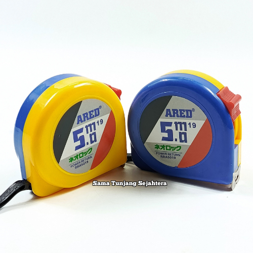 Jual ARED METERAN 5 METER / MEASURE TAPE 5M | Shopee Indonesia