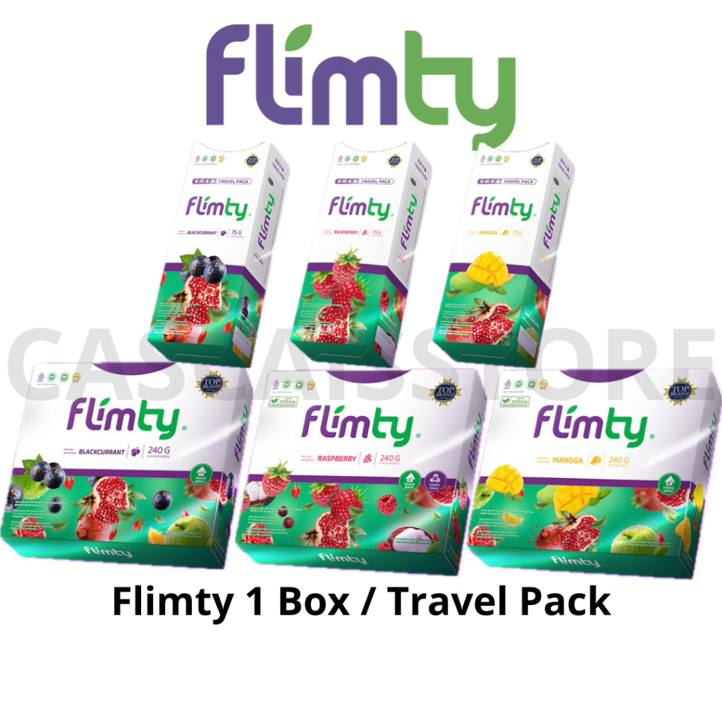 Jual FLIMTY Fiber 1 Box & Travel Pack Blackcurrant Raspberry Manga ...