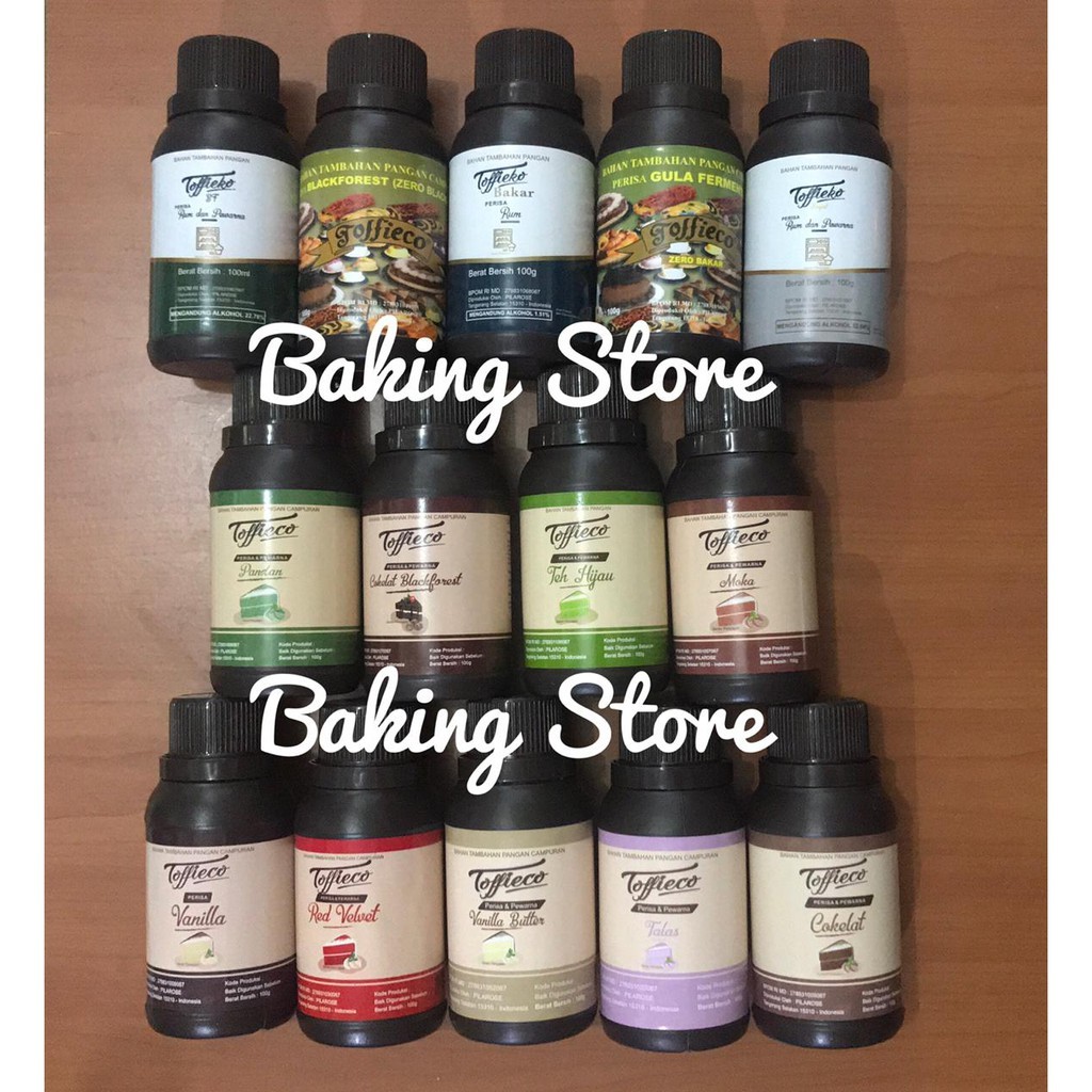 Jual Toffieco Pasta Rhum Bakar / Zero Bakar / Black Forest / Semprot ...